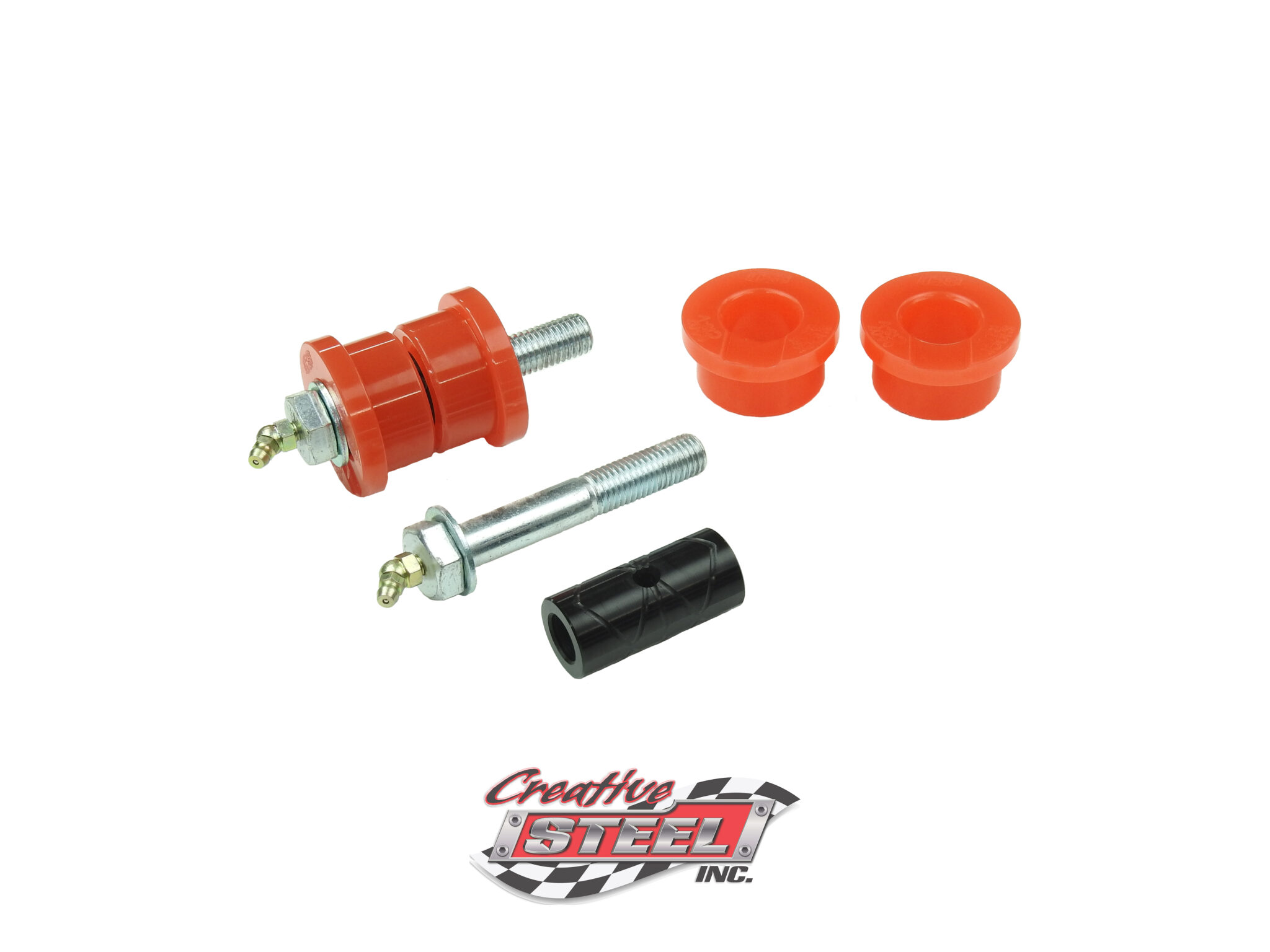 05-11 STS / STS-V Greasable Rear Lower Shock Bushings - Creative Steel